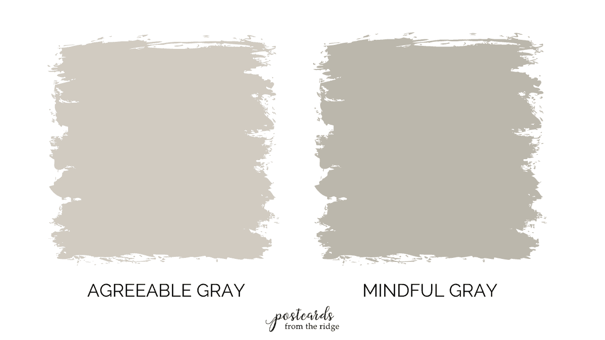 Mindful Gray Versus Agreeable Gray