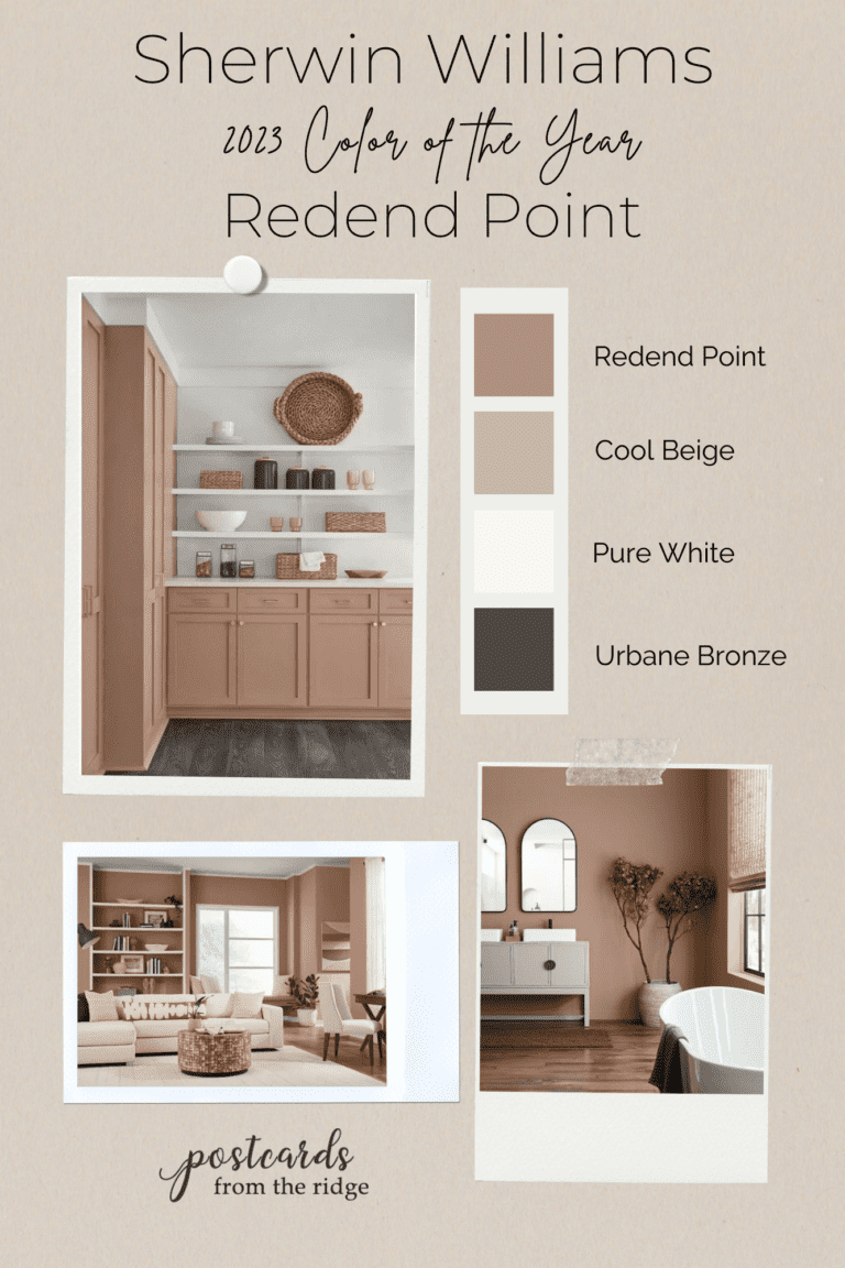Sherwin Williams 2023 Color of the Year Redend Point - Hit or Miss ...