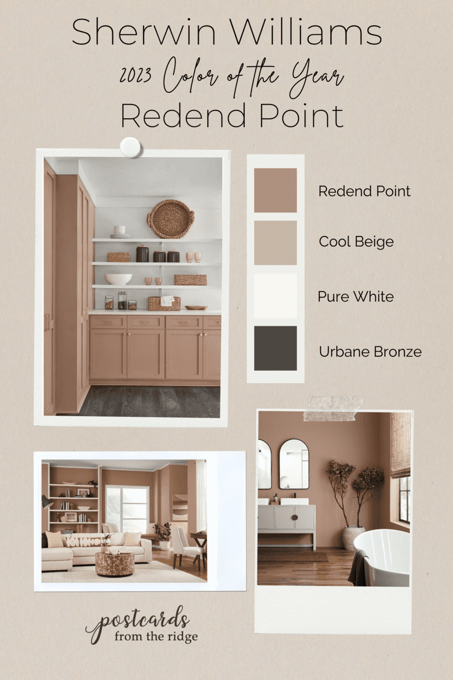 Sherwin Williams 2023 Color of the Year Redend Point - Hit or Miss ...