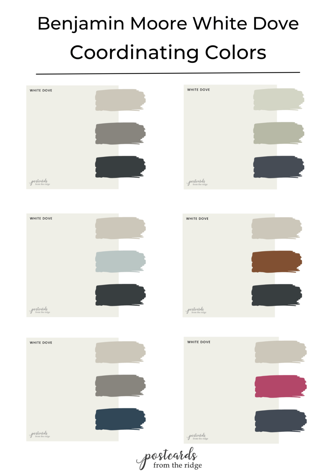 Benjamin Moore White Dove OC-17 Review and why it's a favorite ...