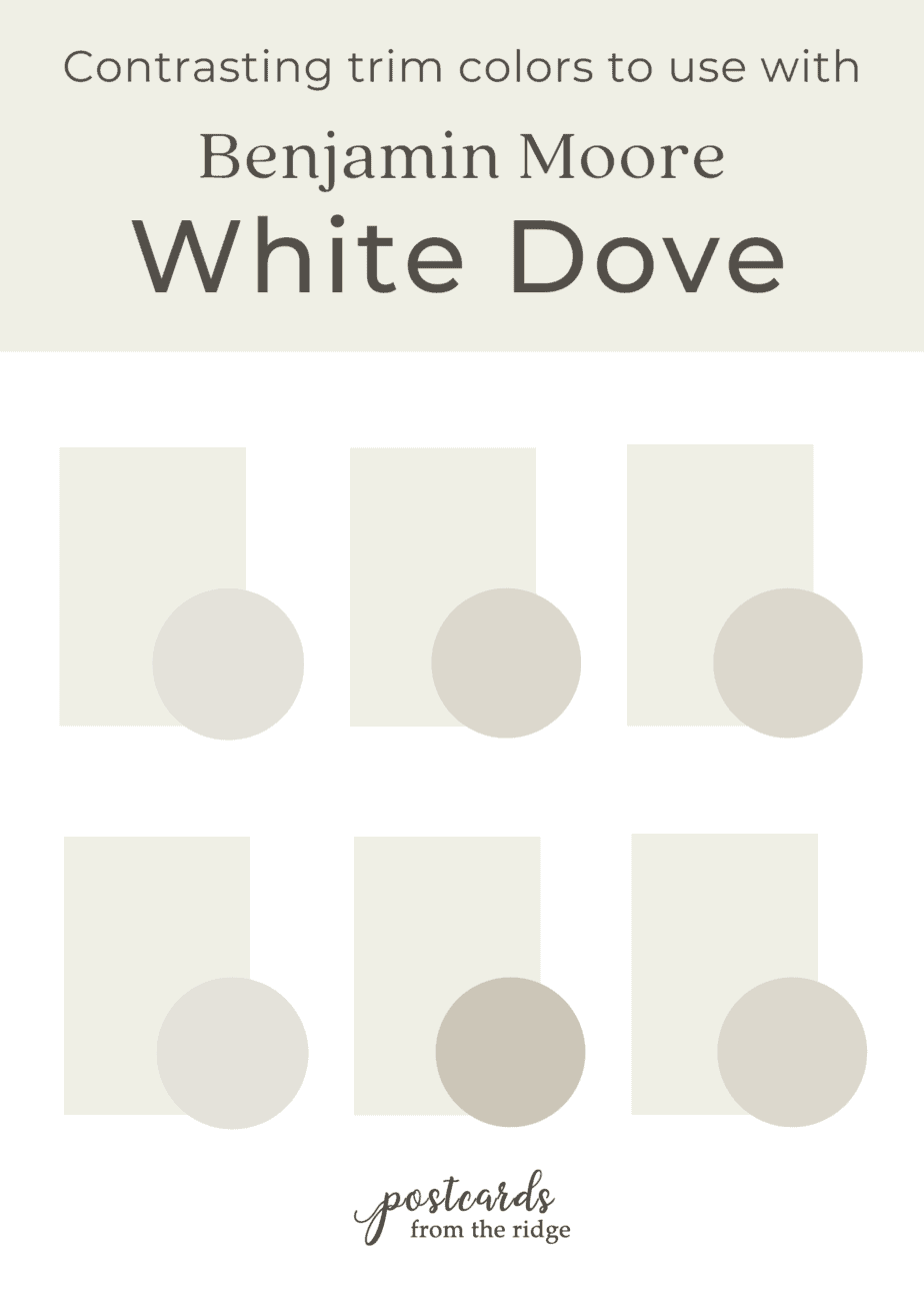 Benjamin Moore White Dove OC-17 Review and why it's a favorite ...