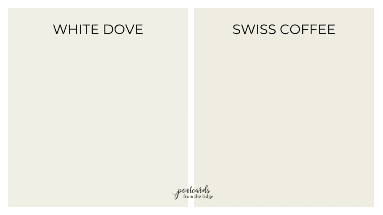 Benjamin Moore White Dove OC-17 Review and why it's a favorite ...