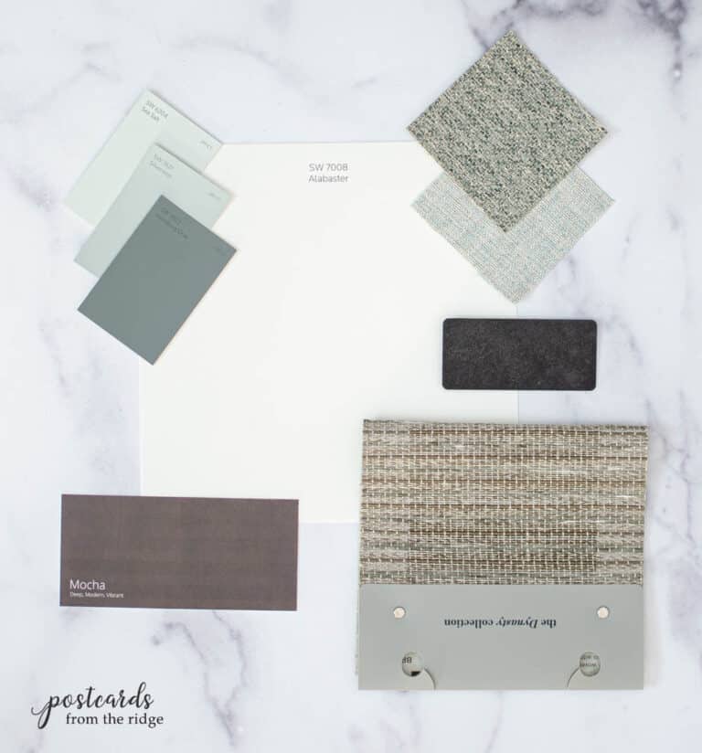 Sherwin Williams Alabaster SW7008 Color Palettes and Review - Postcards ...