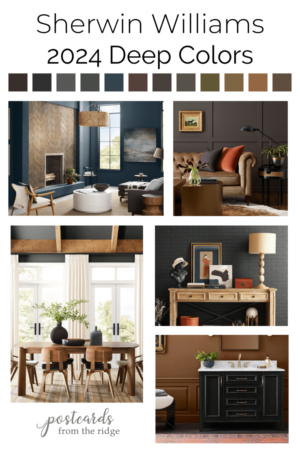 Sherwin Williams 2024 Colors - 48 hues you're going to love - Postcards ...