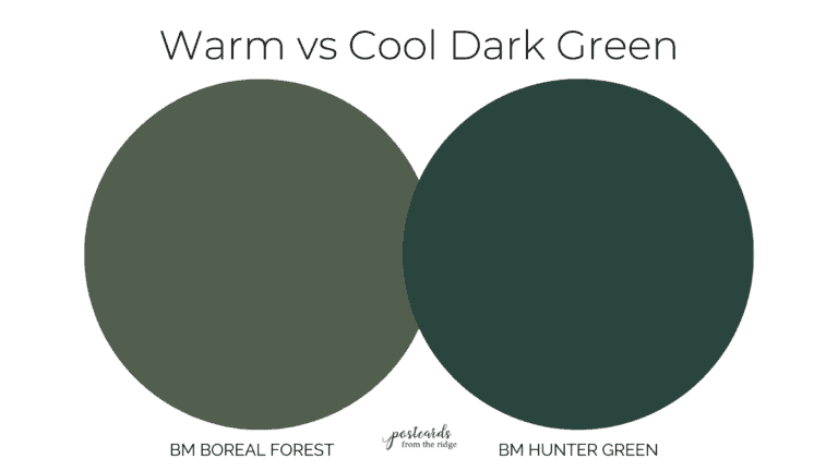 Benjamin Moore Dark Green Paint Colors - Postcards from the Ridge