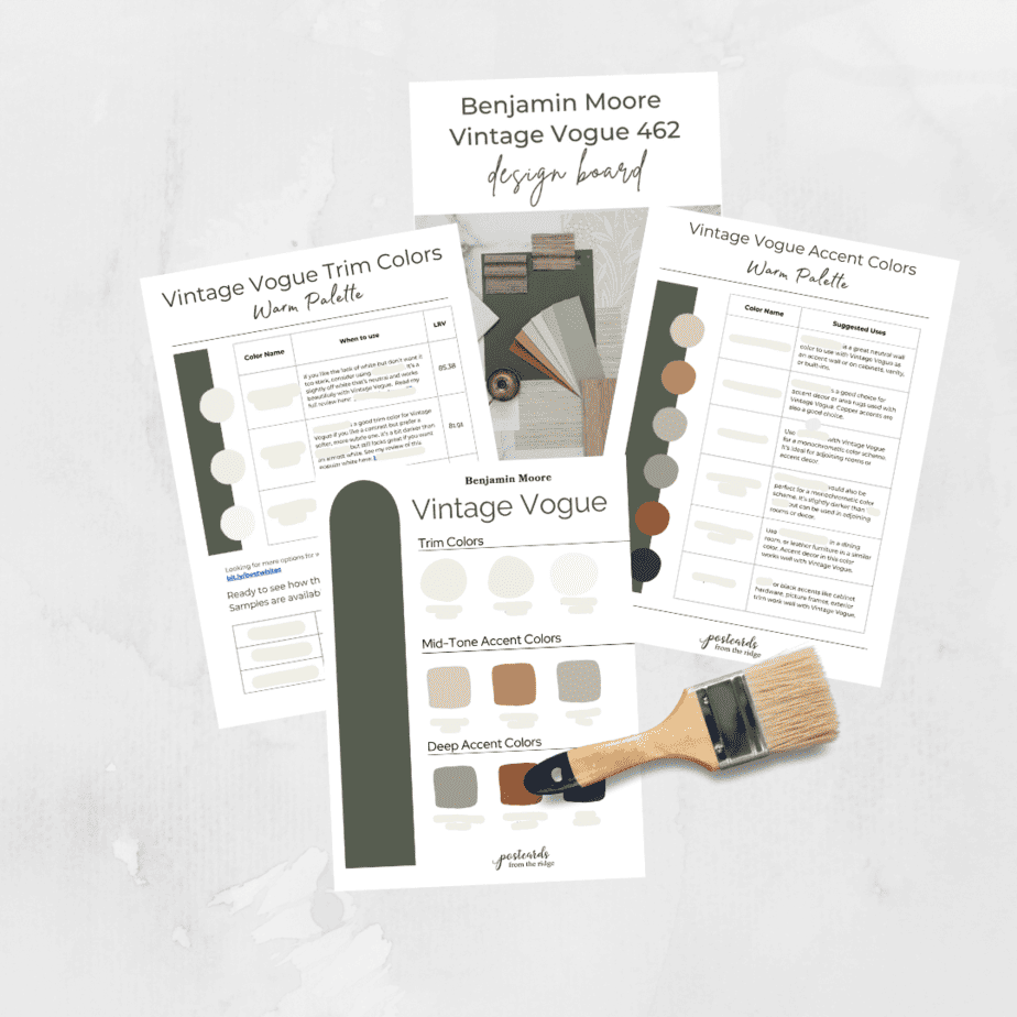 Vintage Vogue Color Palette Bundle - Postcards from the Ridge