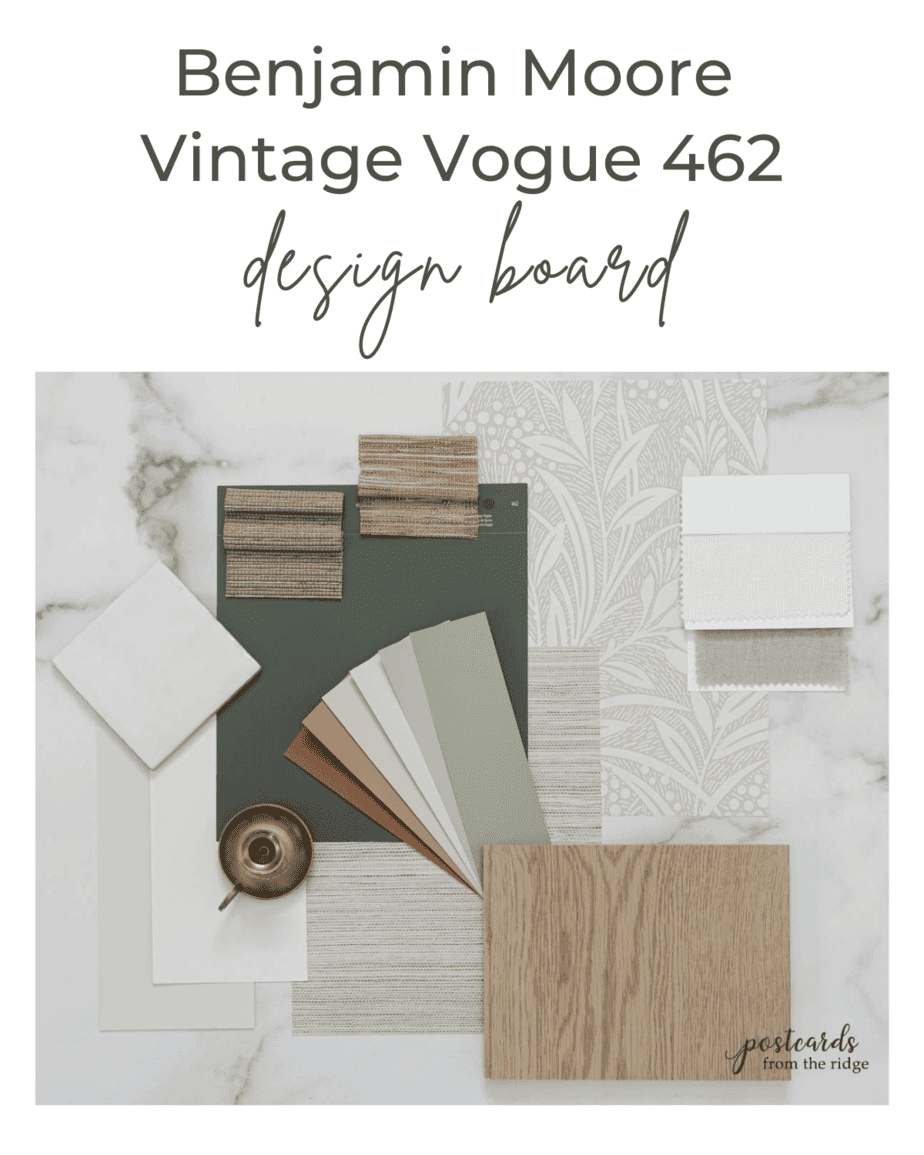 Benjamin Moore Vintage Vogue 462 Ultimate Review & Color Palette ...