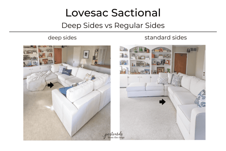 Lovesac Deep Seat Vs Standard