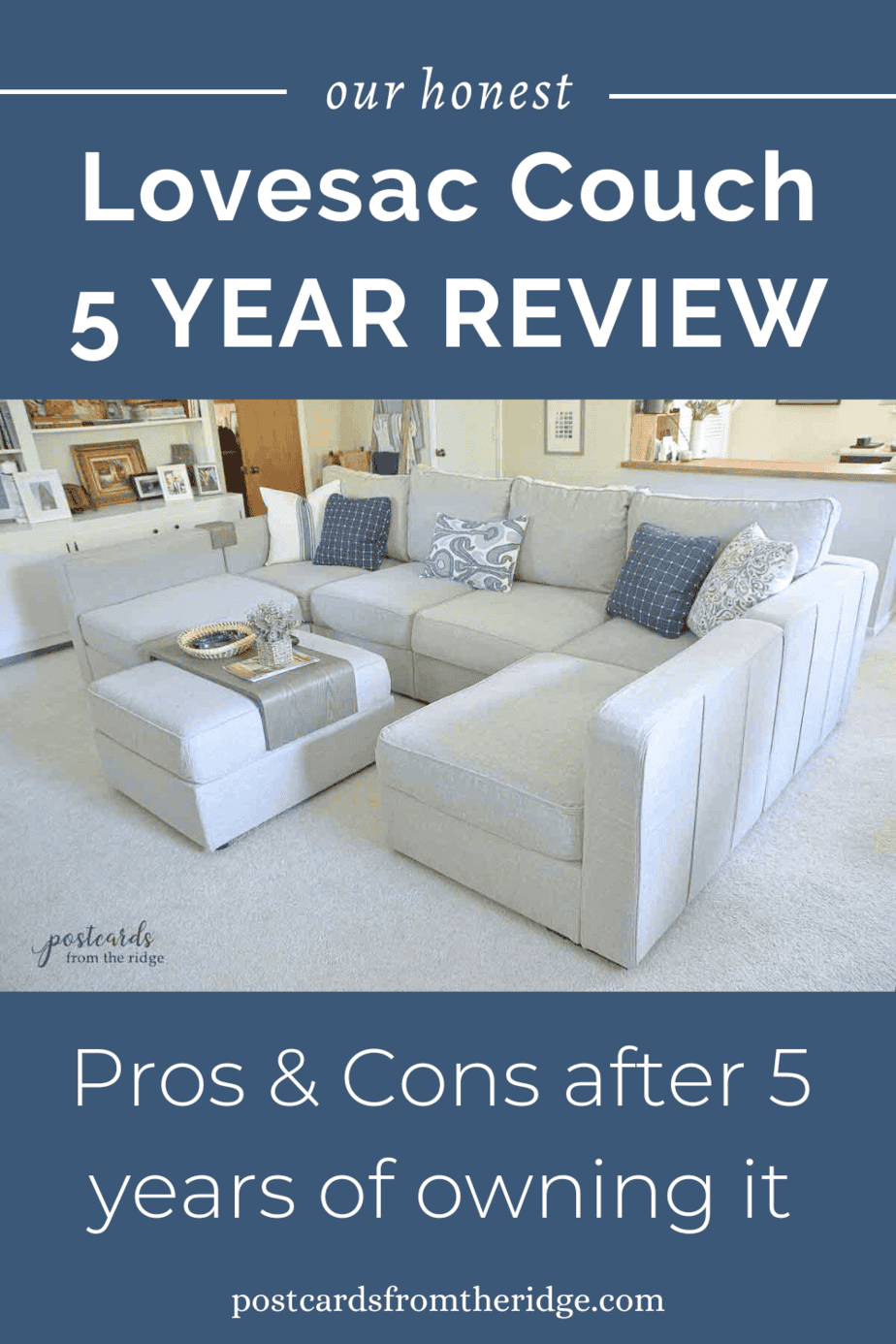Lovesac Sactional Couch Updated 5-Year Review - Postcards from the Ridge