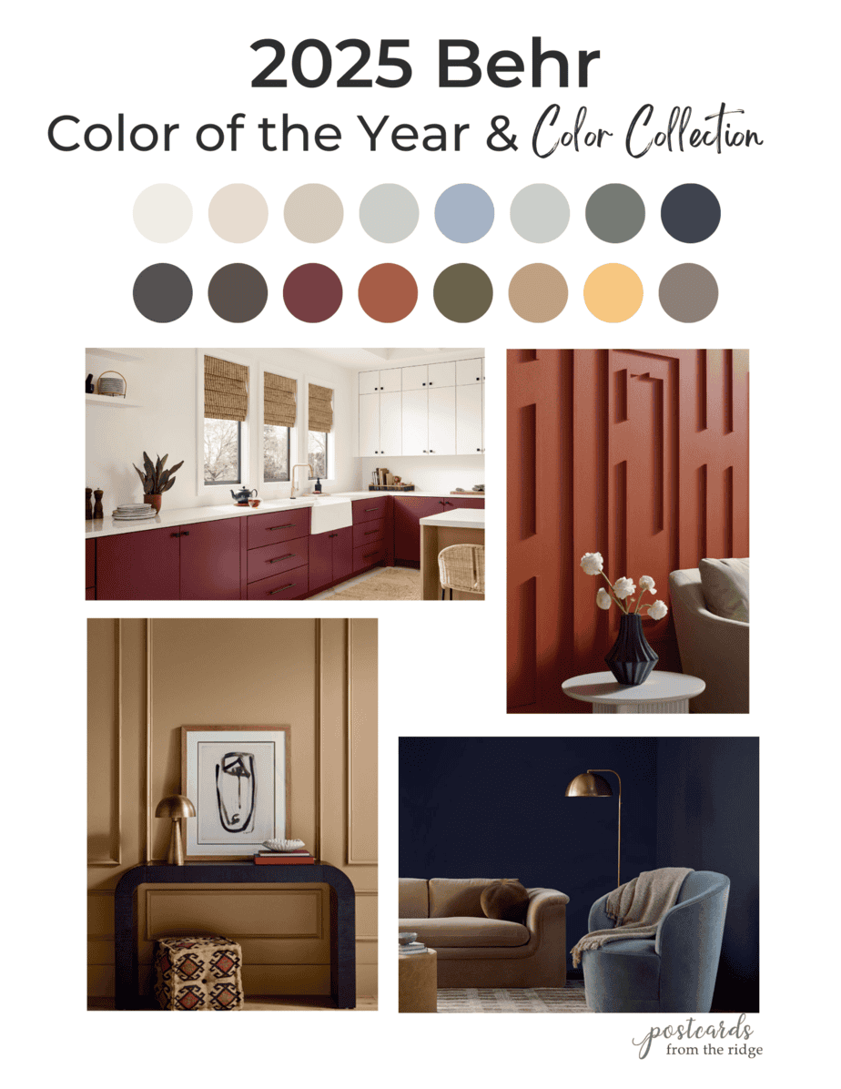 The 2025 Paint Color of the Year Picks are Like a Big Hug - Postcards ...