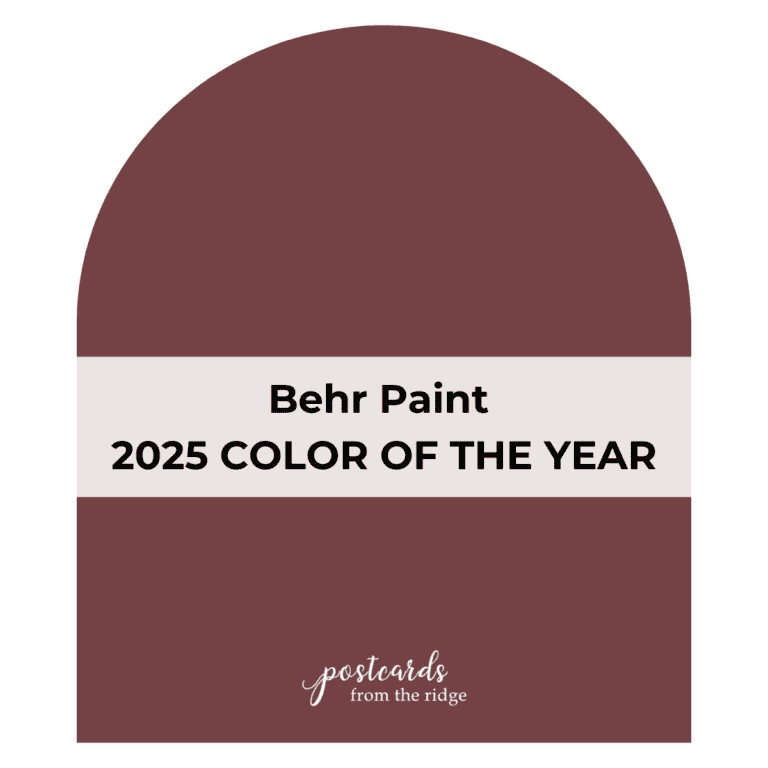 The 2025 Paint Color of the Year Picks are Like a Big Hug - Postcards ...