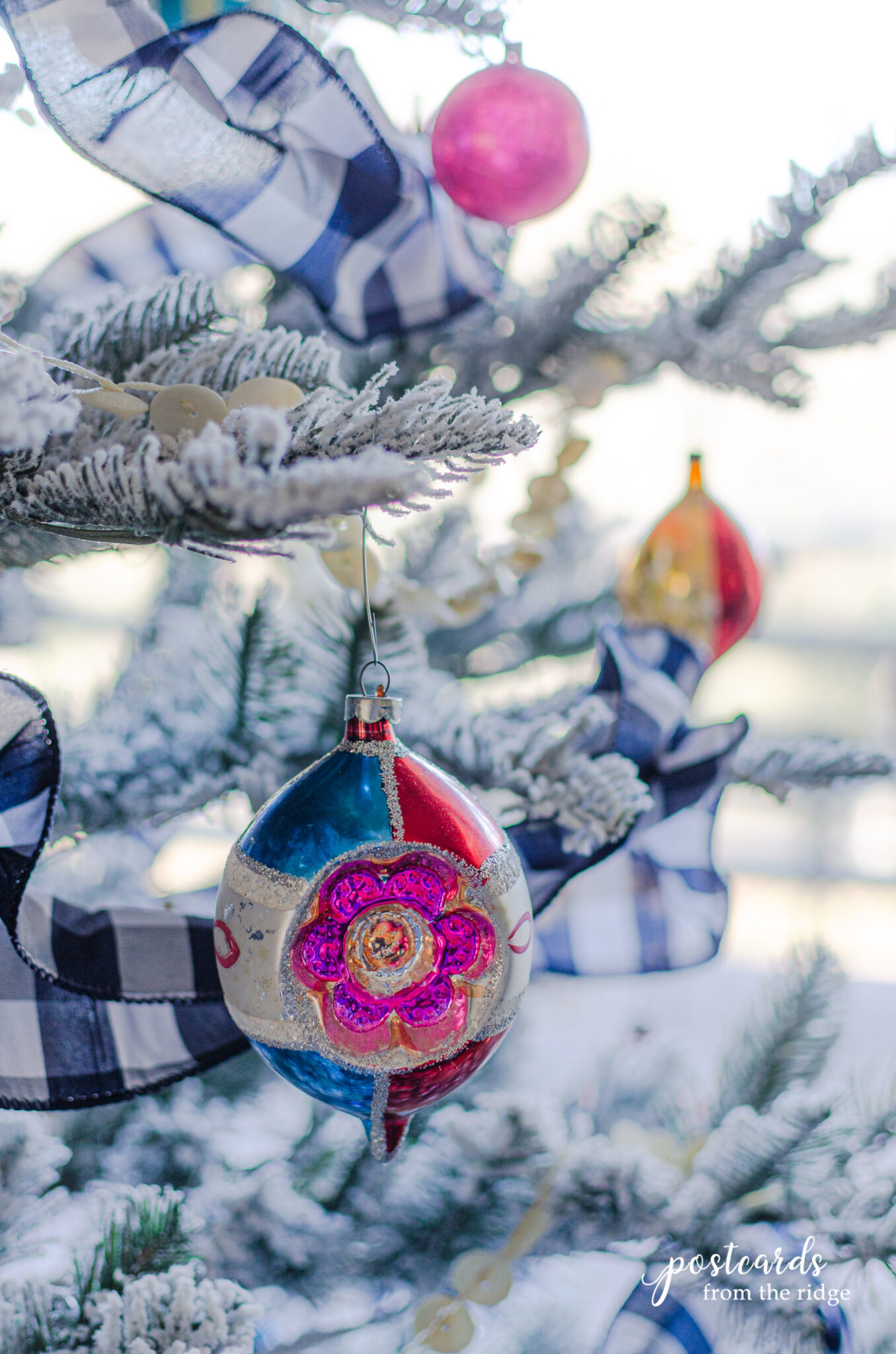 An Eclectic and Colorful Christmas Home Tour - Postcards from the Ridge