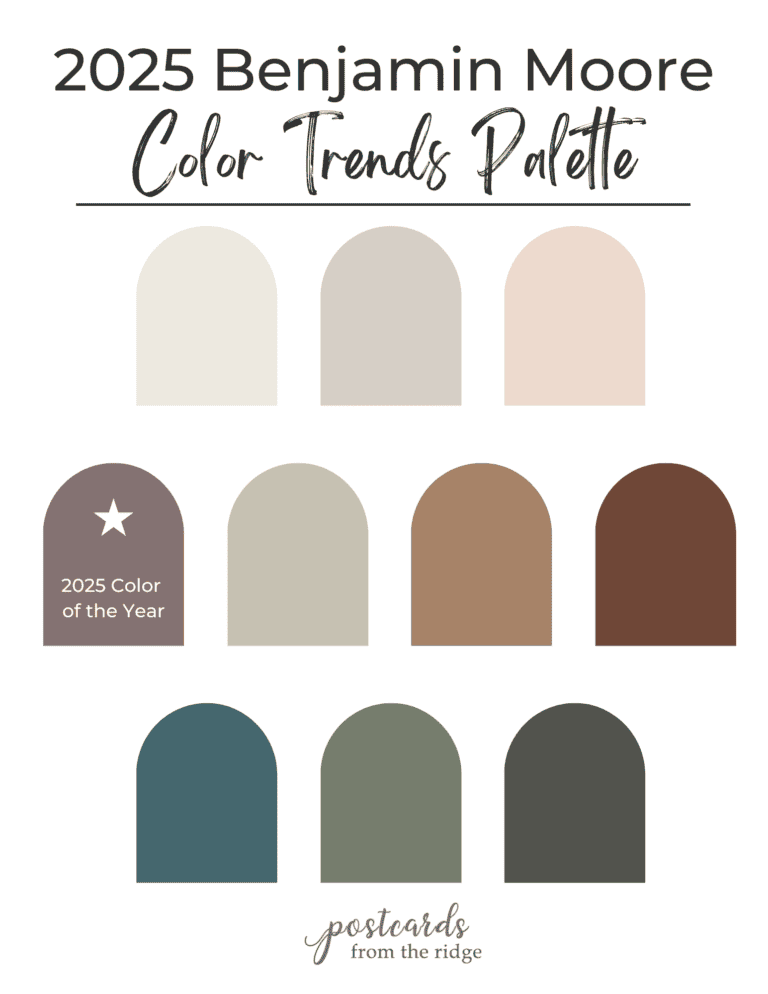 The 2025 Paint Color of the Year Picks are Like a Big Hug - Postcards ...