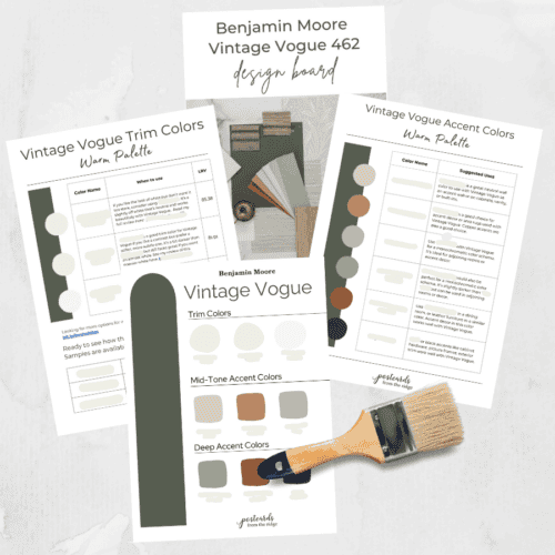 Benjamin Moore Vintage Vogue 462 Ultimate Review & Color Palette ...