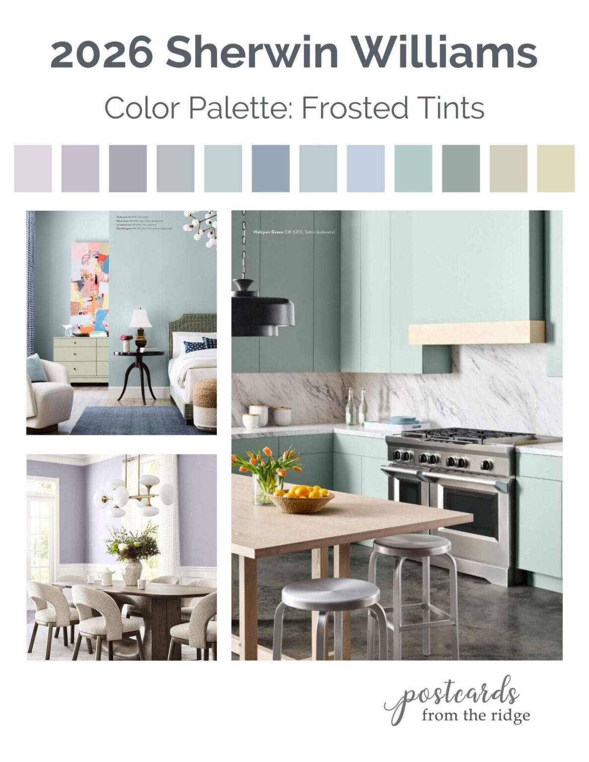 The 2026 Sherwin Williams Colors are the best ones in years - Postcards ...
